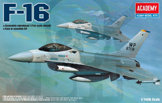 Battle-Models > Academy 12610 F-16 Fighting Falcon 1:144